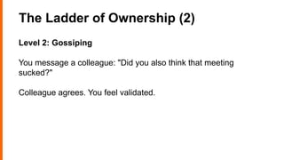 Remarks about Ownership | PPT