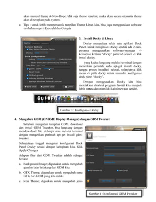 Remastering linux mint 10 julia menjadi linux manux NPe | PDF