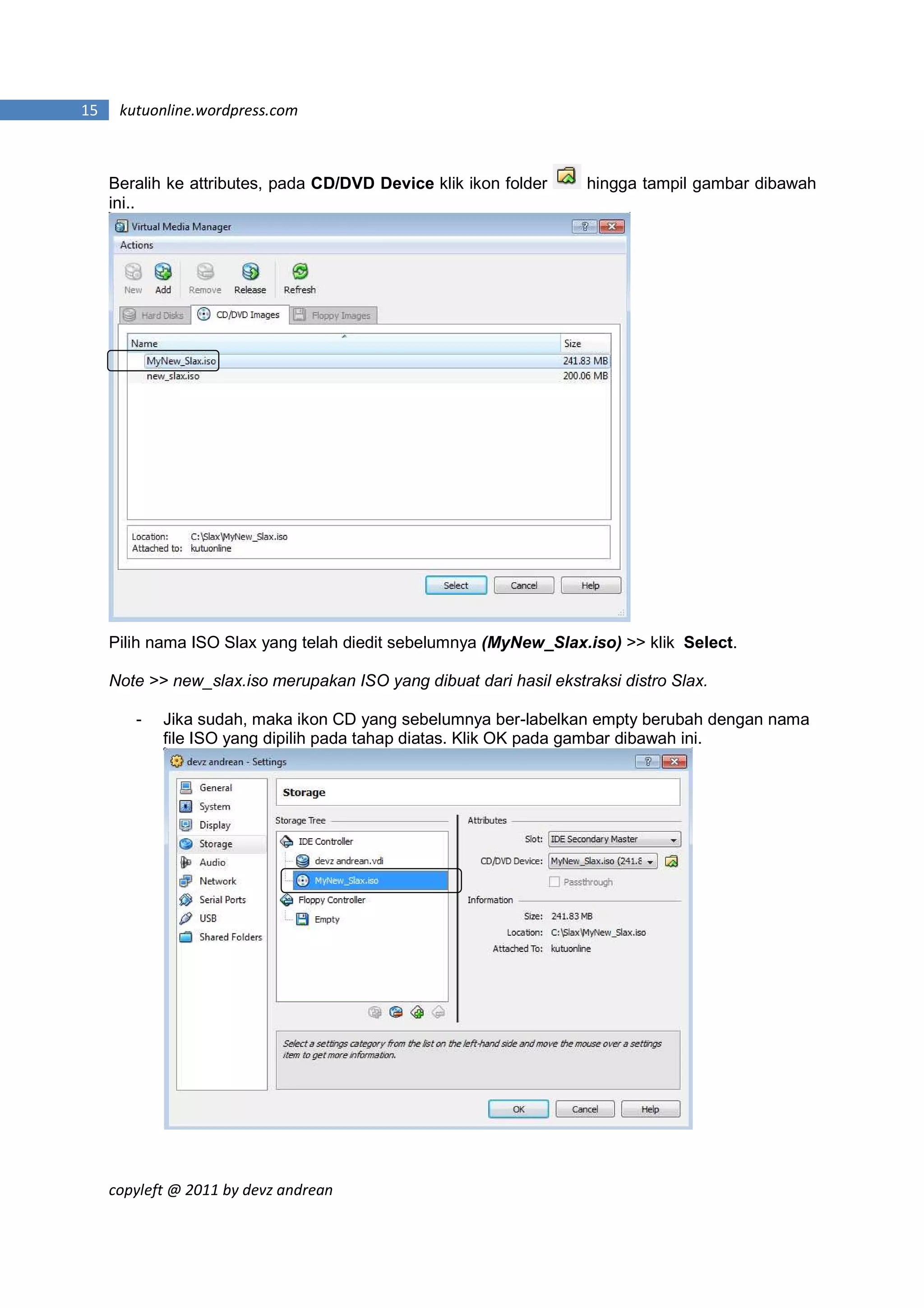 Remastering linux slax | PDF