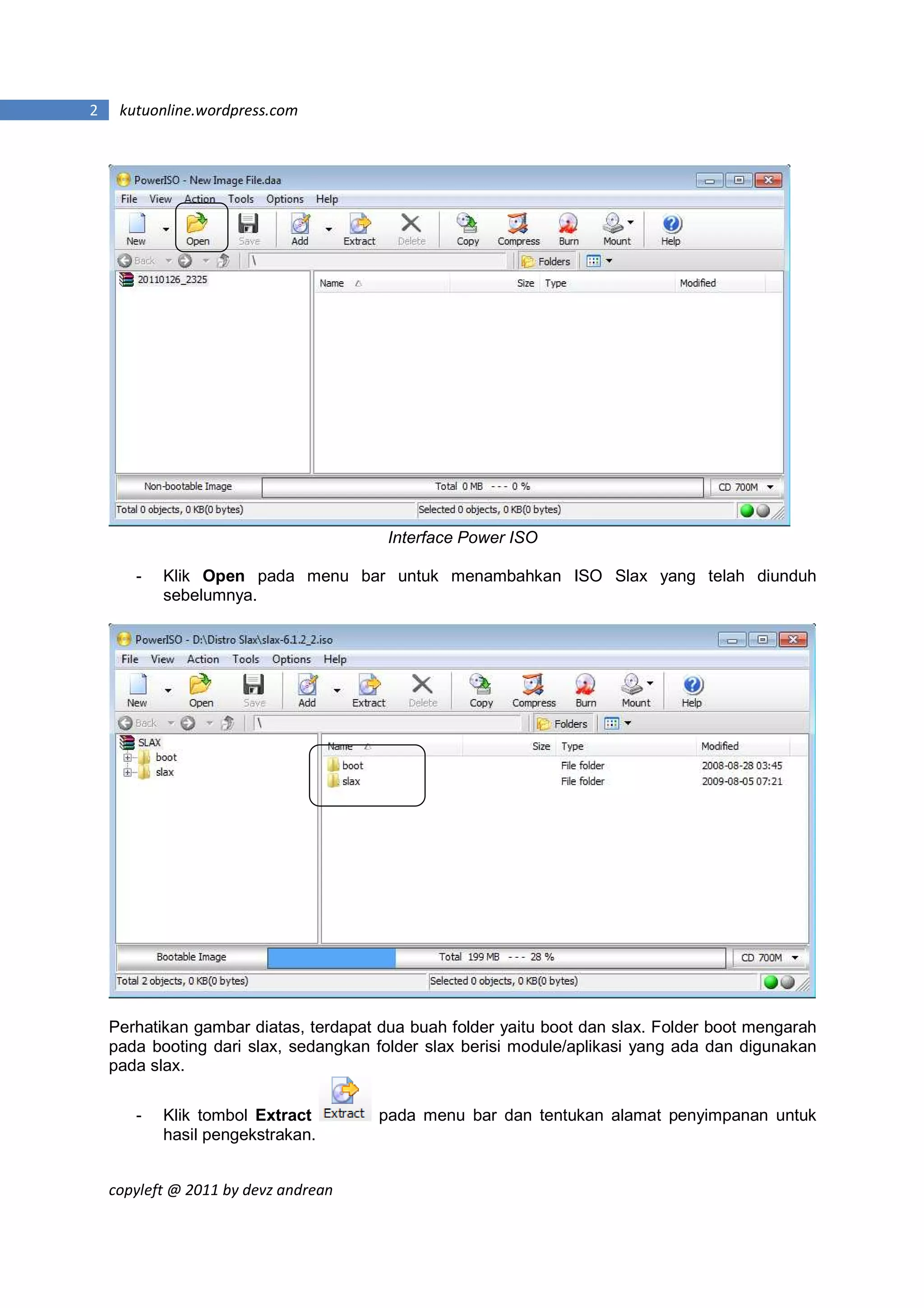 Remastering linux slax | PDF