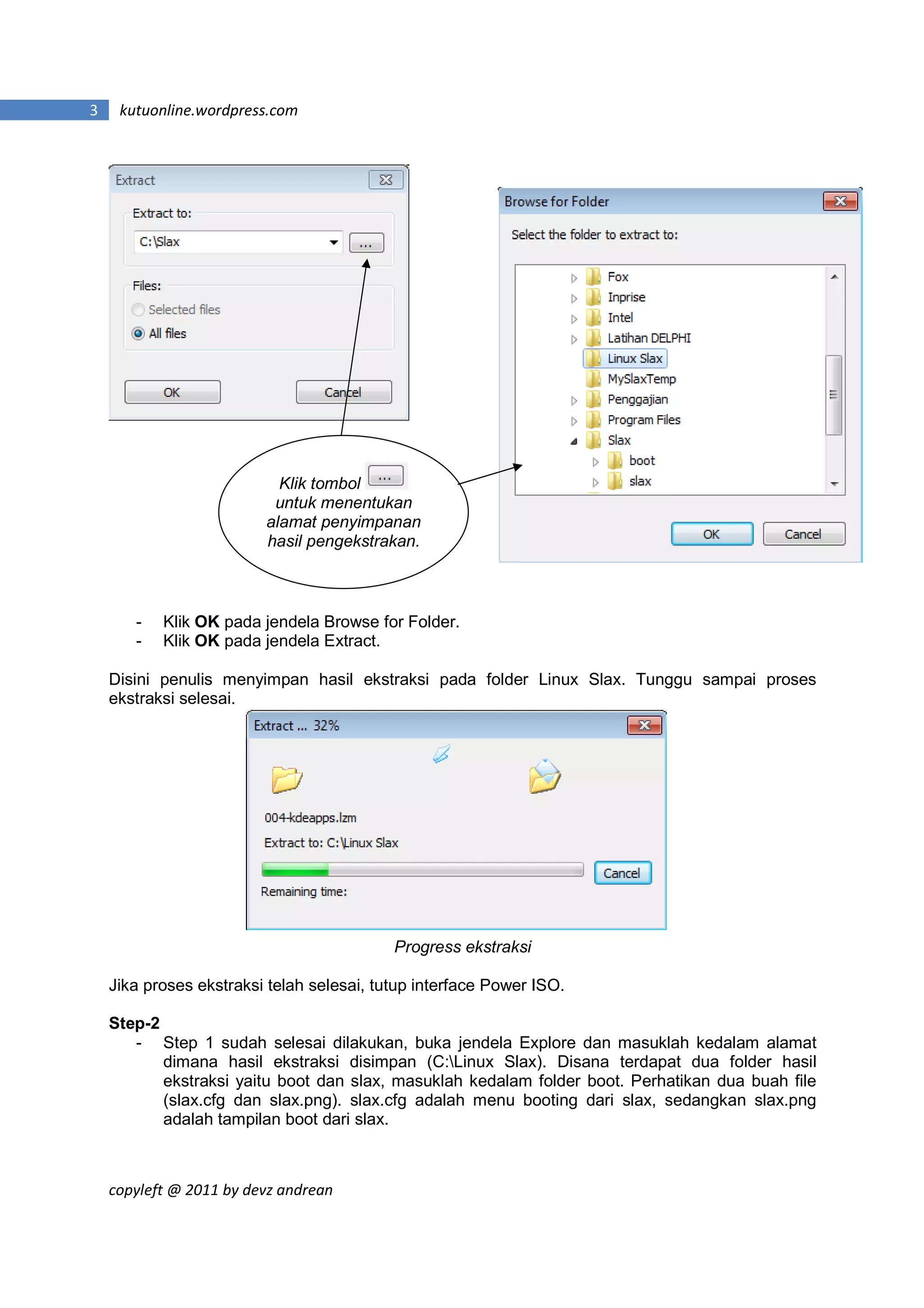 Remastering linux slax | PDF