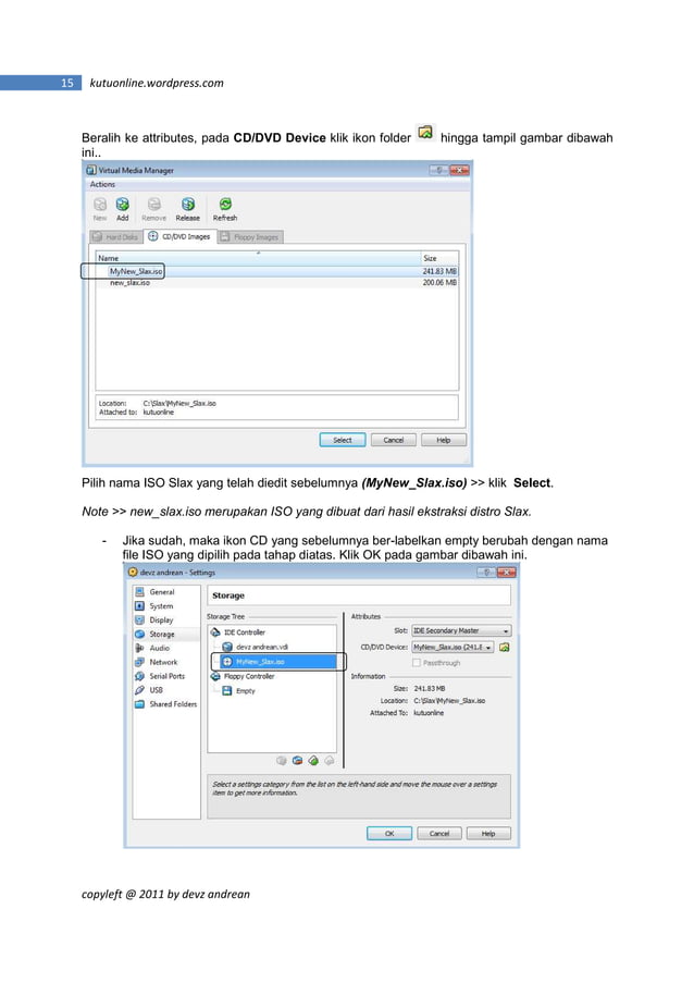 Remastering linux slax | PDF