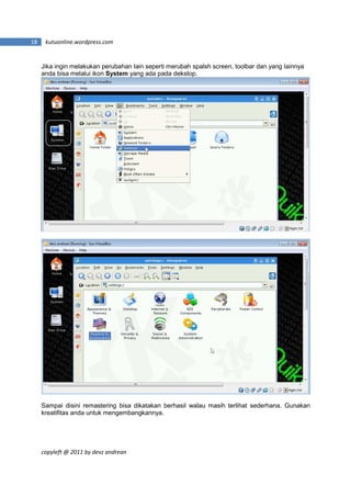Remastering linux slax | PDF