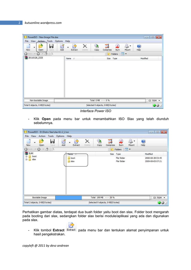 Remastering linux slax | PDF