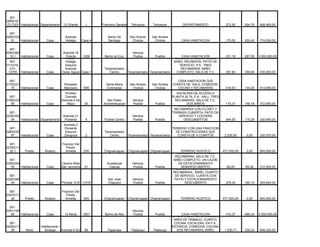 Remates Judiciales | XLS
