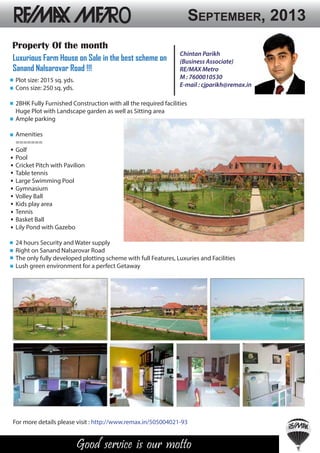 Remax metro september newsletter | PDF