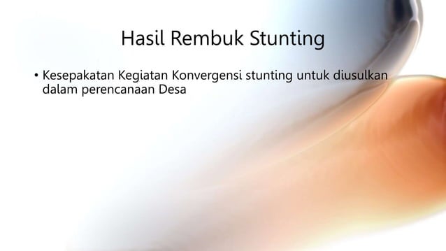REMBUG STUNTING Konvergensi pencegahan stunting | PPTX