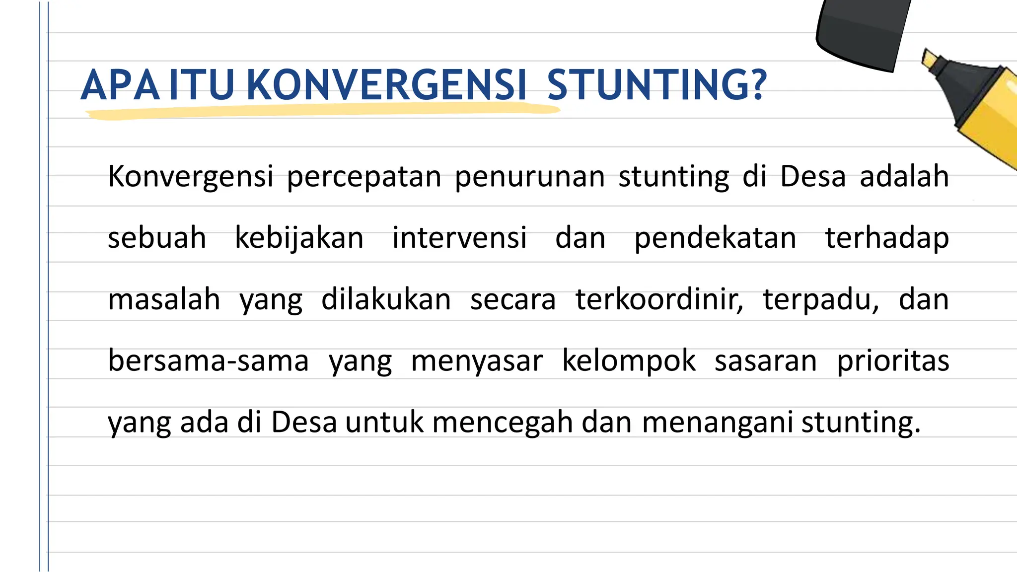 Rembuk Stunting Desa Tahun Anggaran 2023 Ppt