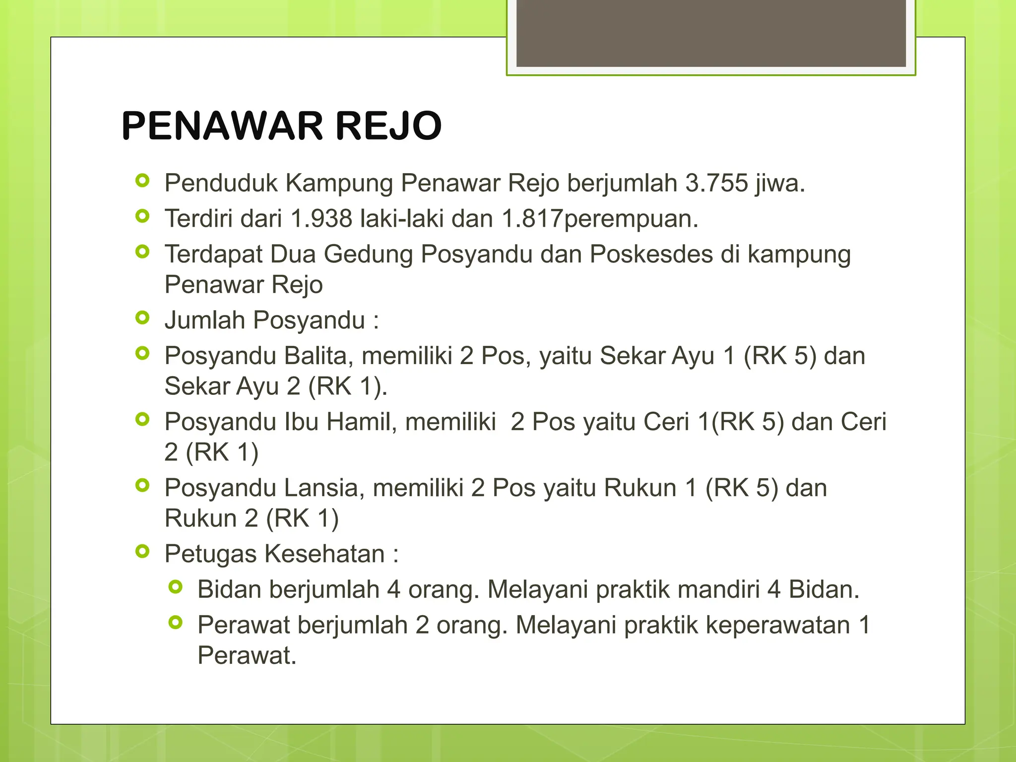 REMBUK STUNTING PENAWAR REJO KABUPATEN TULANG BAWANG | PPTX