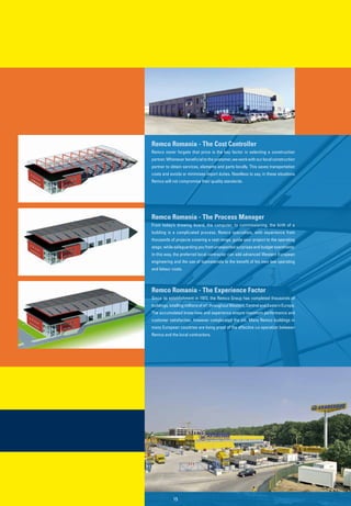 Remco Romania Brochure | PDF | Construction Industry | Industries