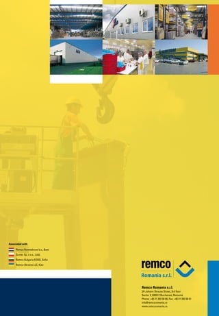 Remco Romania Brochure | PDF | Construction Industry | Industries