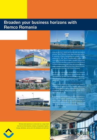 Remco Romania Brochure | PDF