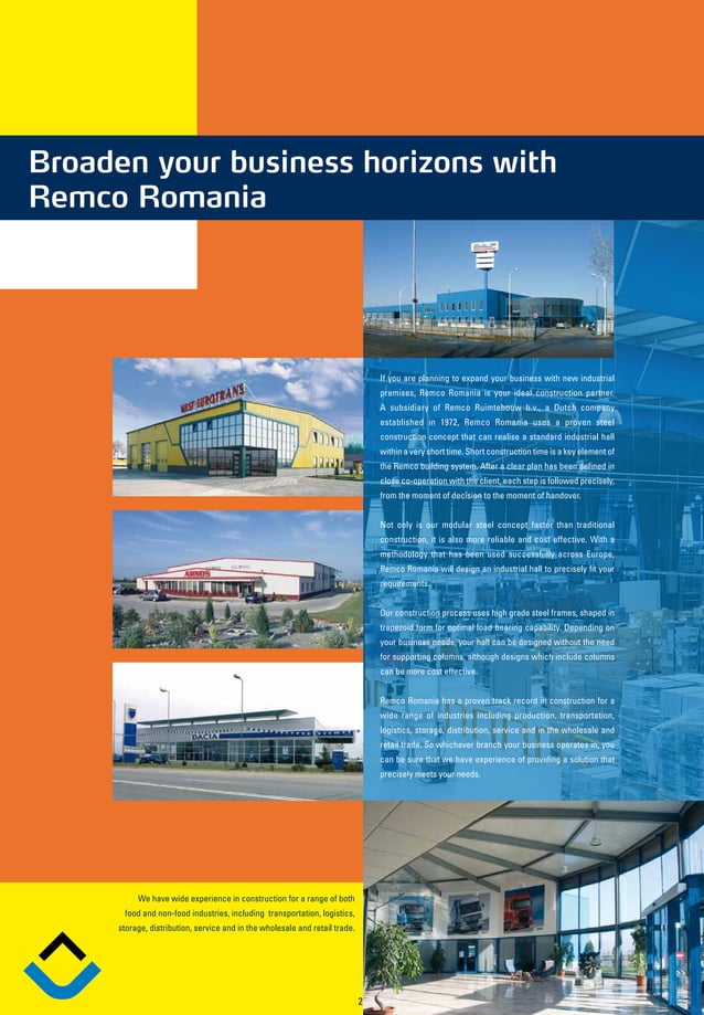 Remco Romania Brochure | PDF | Construction Industry | Industries