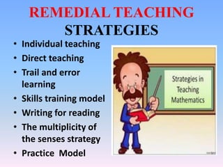 Remedial and diagonostic teaching | PPTX