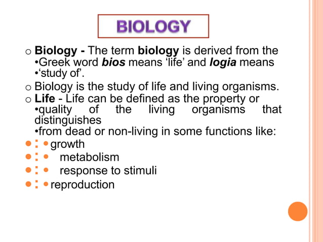 Remedial biology.pptx | Biological Sciences | Science