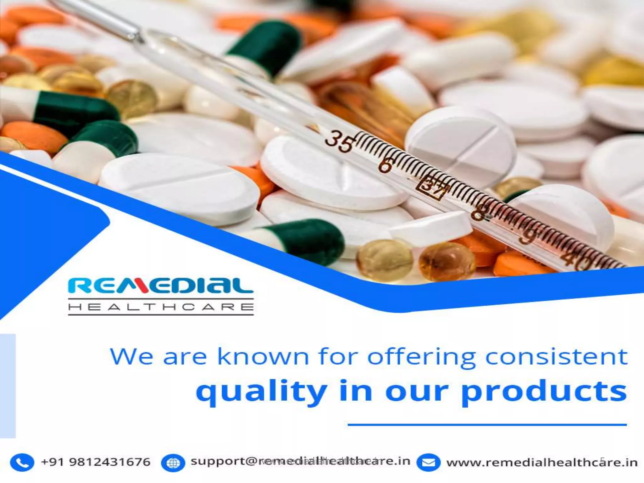 Remedial healthcare pcd pharma franchise ppt | PPT