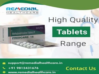 Remedial healthcare pcd pharma franchise ppt | PPT