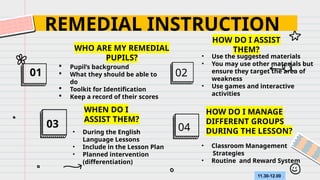 REMEDIAL INSTRUCTION FOR LEVEL 1 nnn.pptx