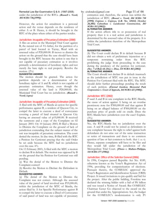 Remedial law (1997 2006) | PDF