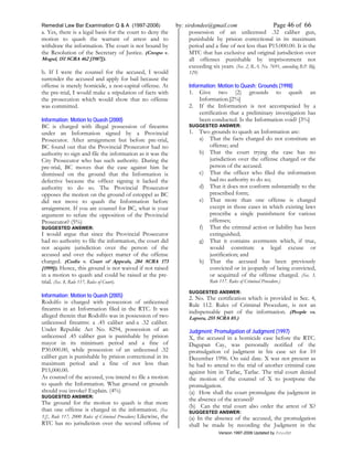 Remedial law (1997 2006) | PDF