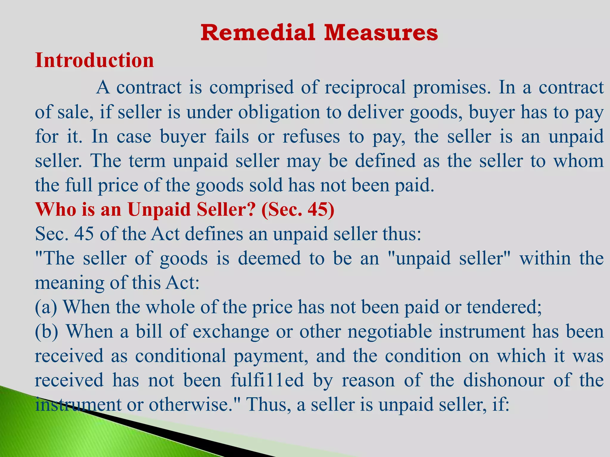 Remedial measures | PPTX