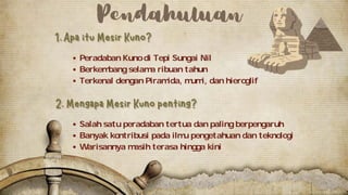 ppt sejarah peradaban Mesir kuno Akifah Naila Hamid | PDF