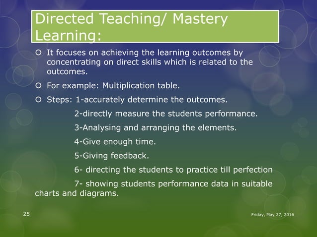 Remedial teaching strategies