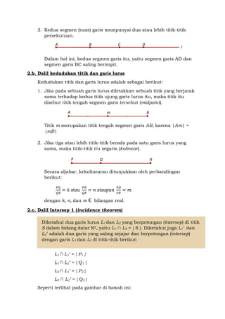 Remedial Ulangan Harian Geometri Matematika Peminatan | PDF
