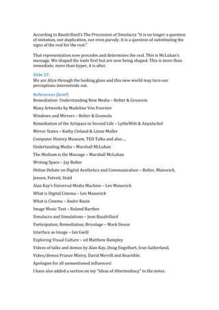 Remediation : Understanding New Media TEXT | PDF