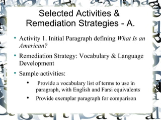 Remediation study | PPT