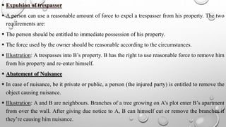 Remedies under law of torts | PPTX