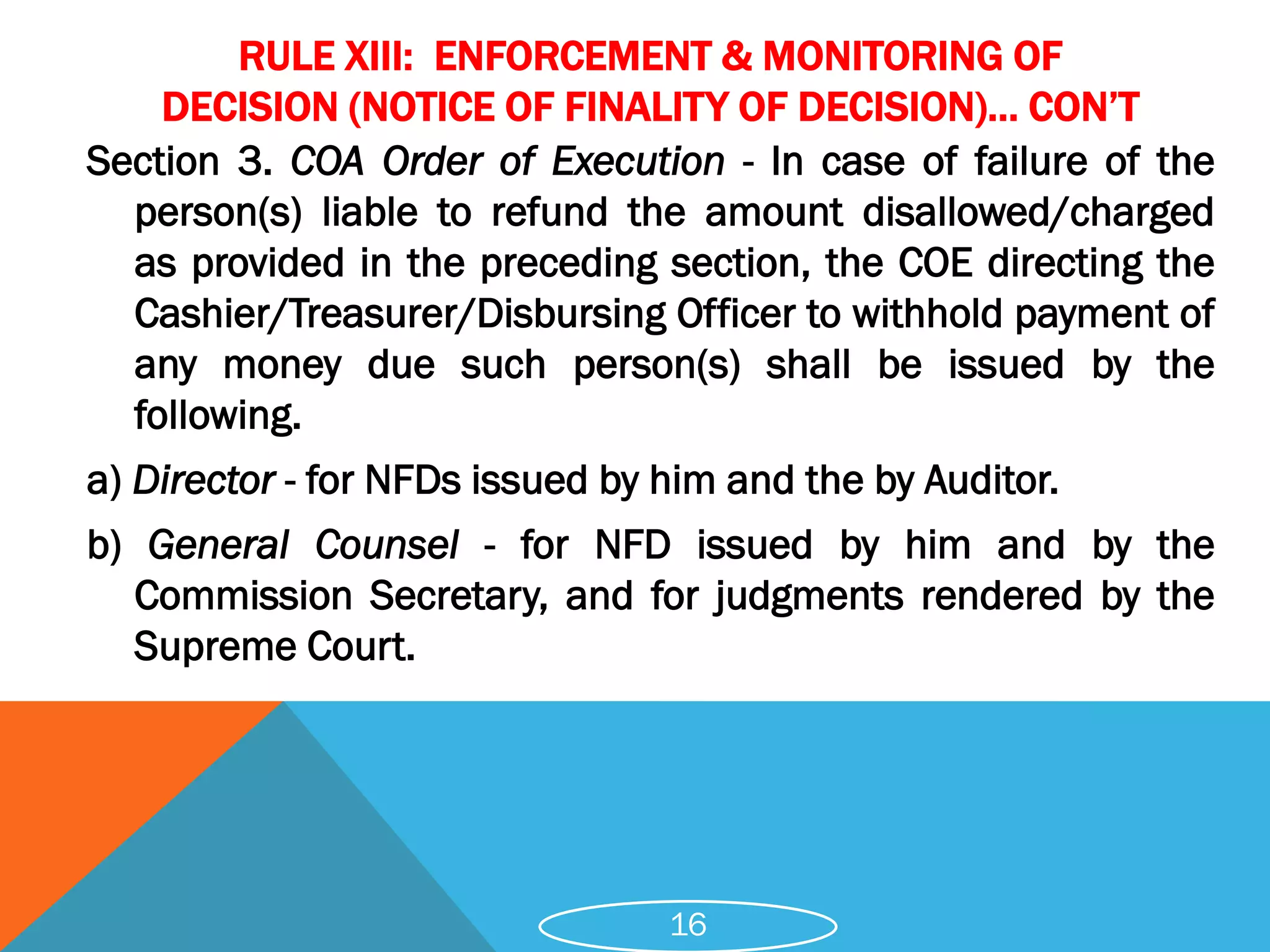 Remedies on COA disallowance | PDF