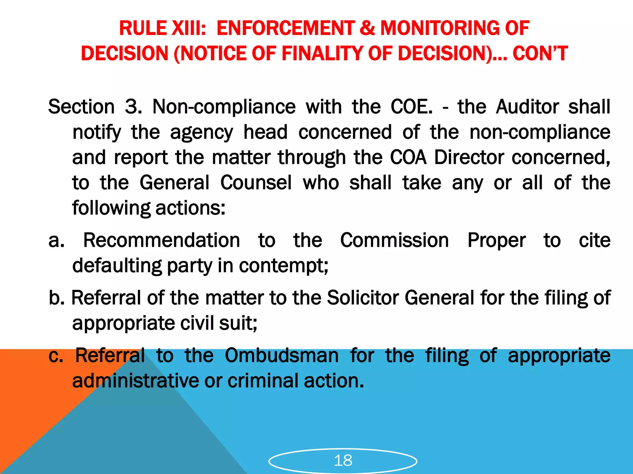 Remedies on COA disallowance | PDF