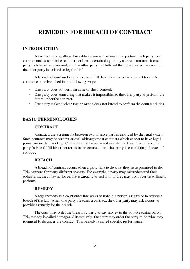 Breach Of Contract Examples Breach Of Contract Complaint Letter Breach Of Contract Examples Breach Of Contract Complaint Letter