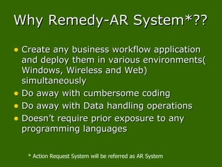 Remedy Introduction | PPT