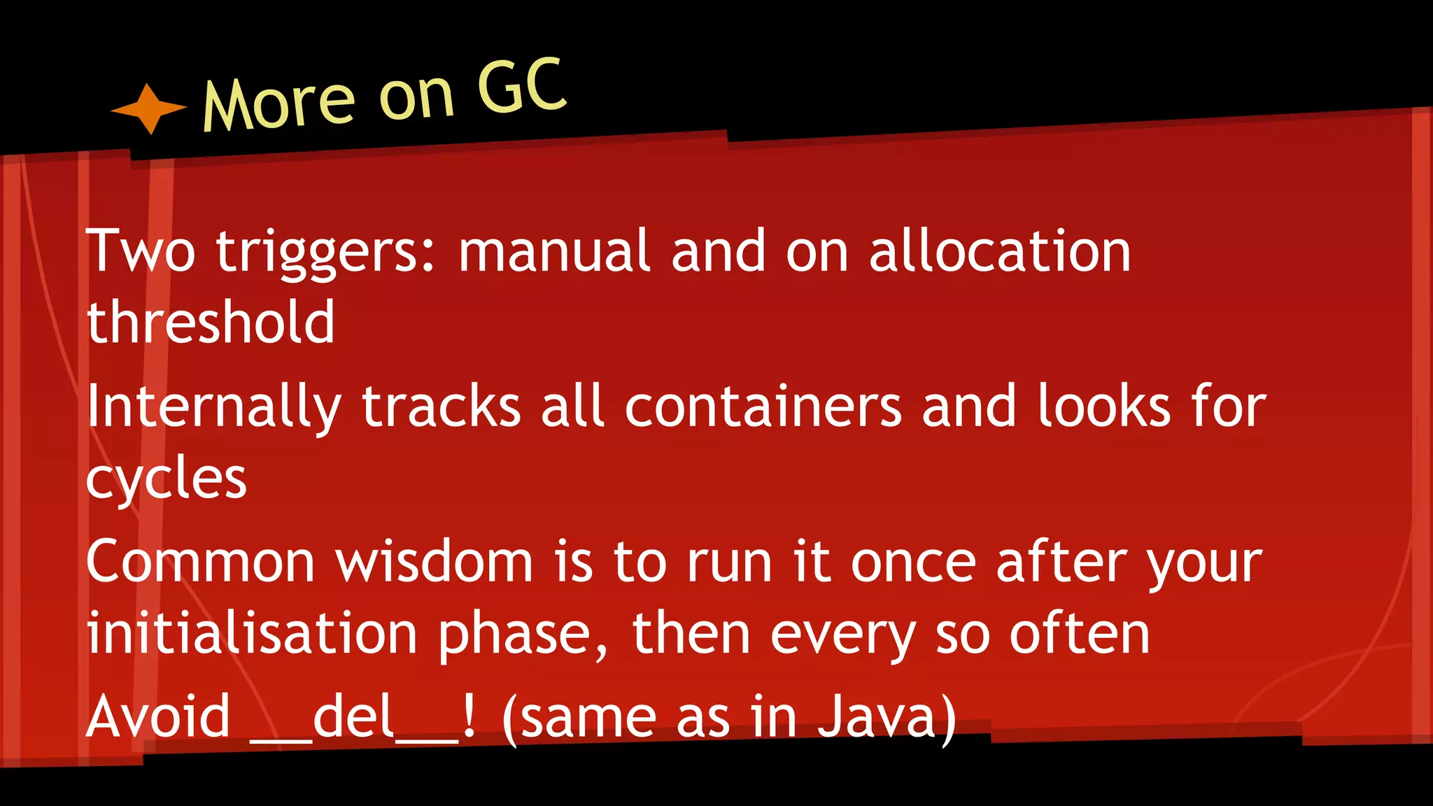 Remember Python - Memory Profiling in Python | PPT