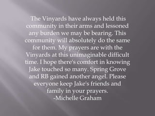 Remembering Jake Vinyard | PPTX