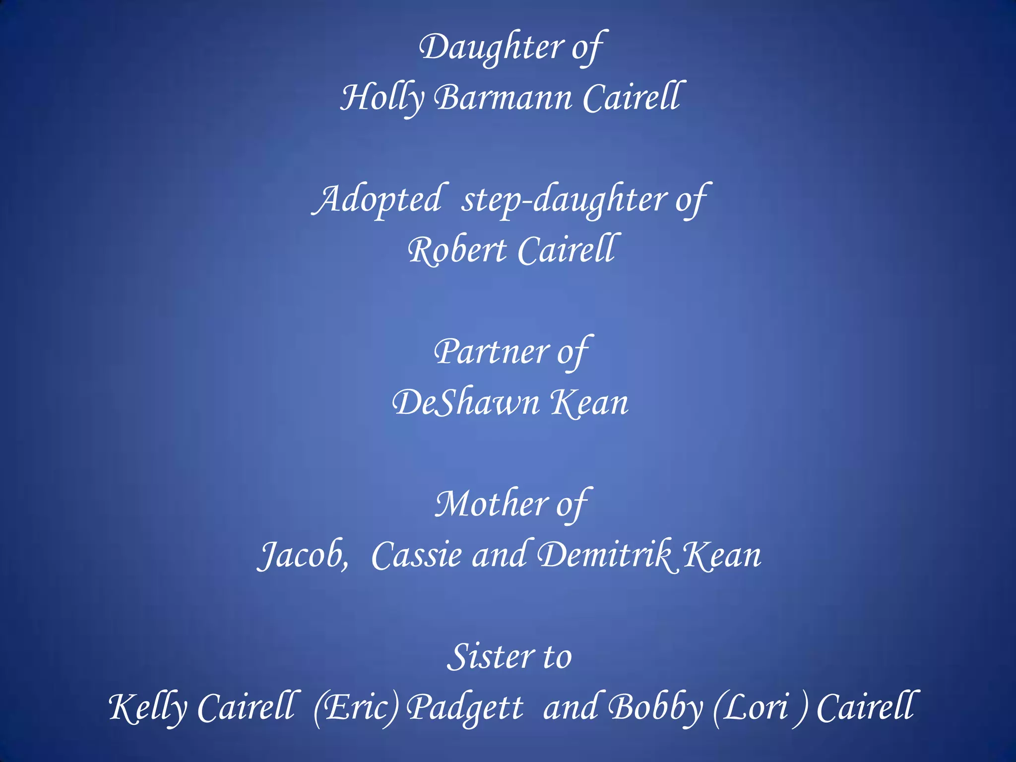 Remembering Amber | PPT