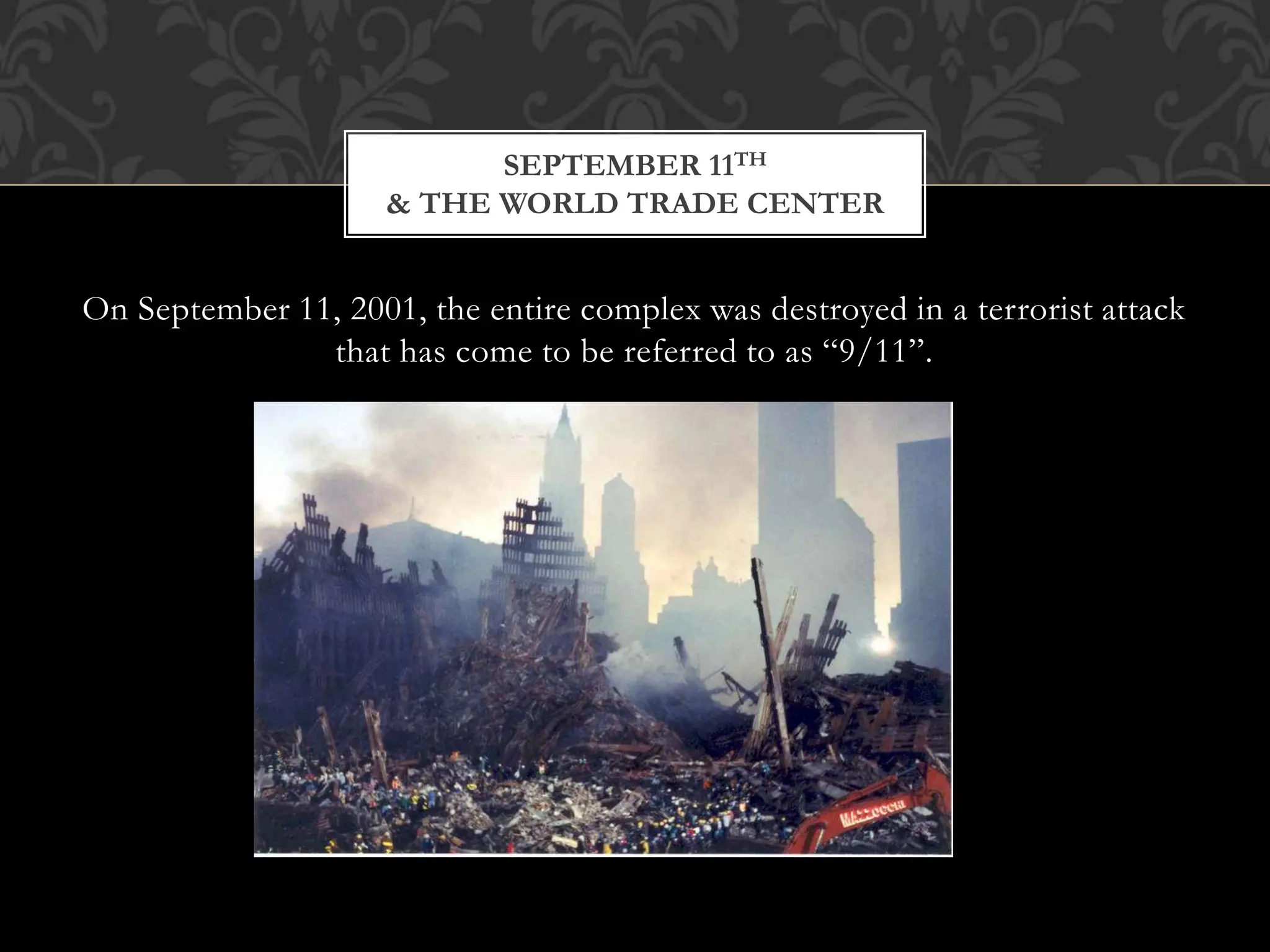 Powerpoint Presentation Remembering September 11th 2001 | PPTX