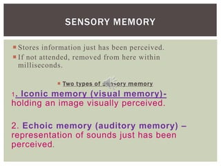 Remembering and forgetting | PPT