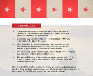 Remembering our mil veterans slide | PPT