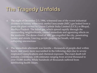 Remembering the Bhopal Gas Tragedy A Landmark in Industrial Disaster.pptx