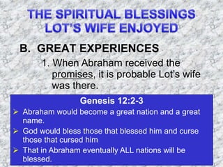 Remember Lot's Wife - Luke 17:32 | PPTX