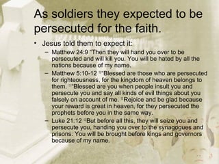 Remember Our Soldiers | PPT