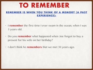 Remember & remind | PDF