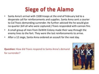 Remember the Alamo Webquest | PPT