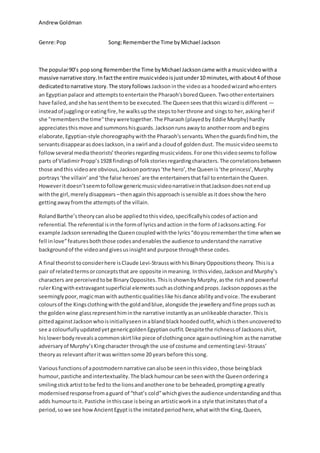 Remember the time analysis | DOCX
