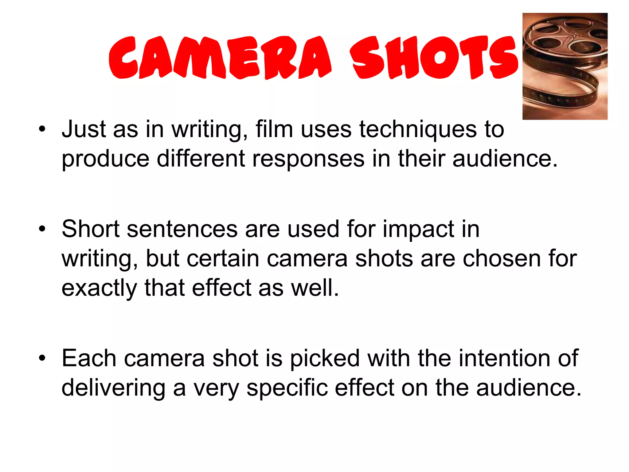 Remember the titans film techniques | PPTX