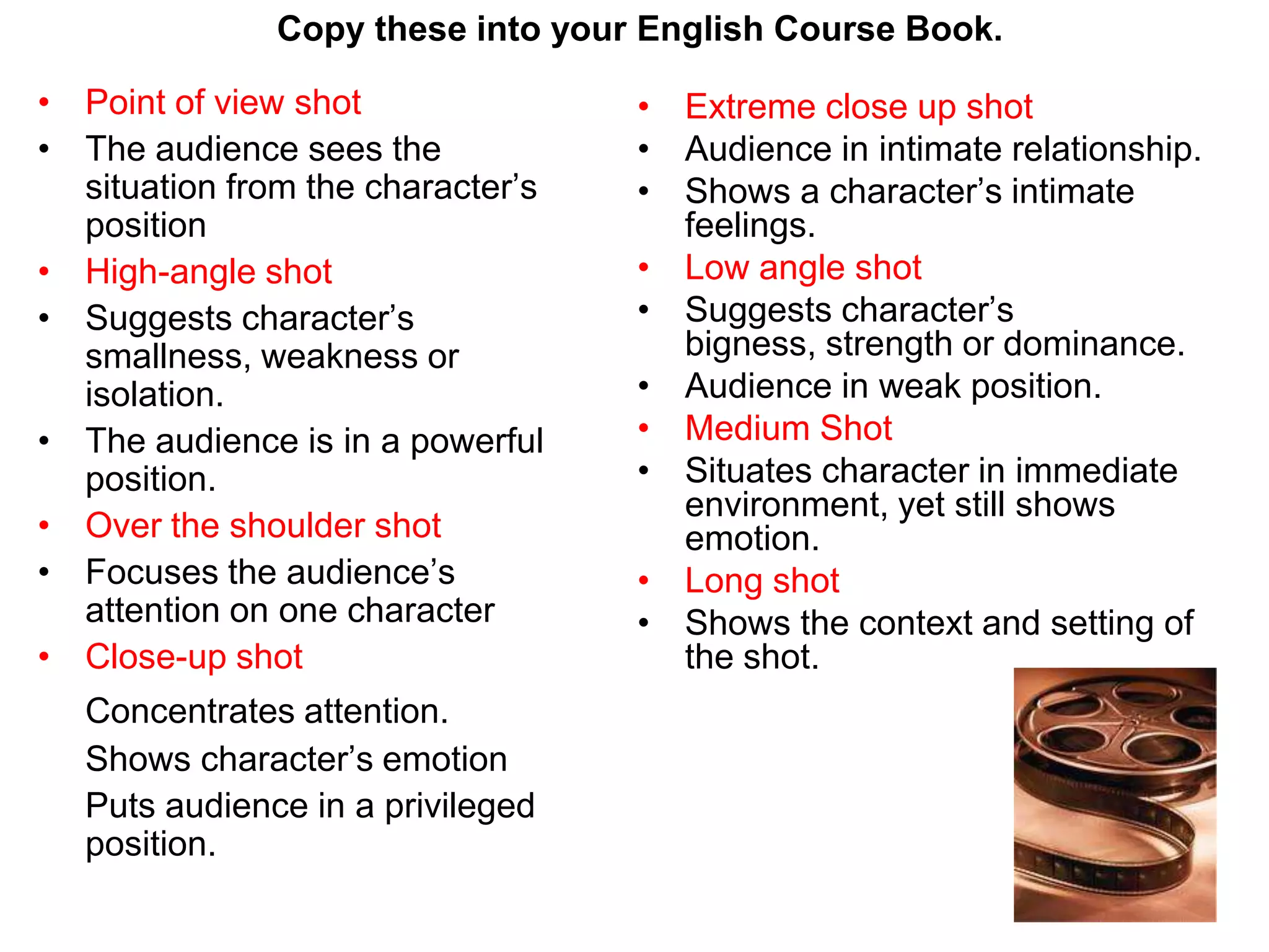 Remember the titans film techniques | PPTX
