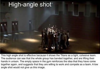 Remember the titans film techniques | PPTX